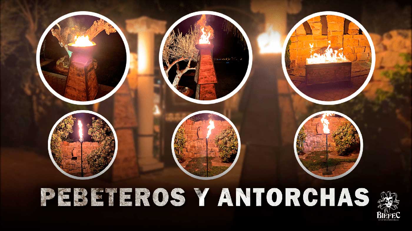 Fuego - Pebeteros y Antorchas - BIEFEC FX, Efectos Especiales | Cine ...